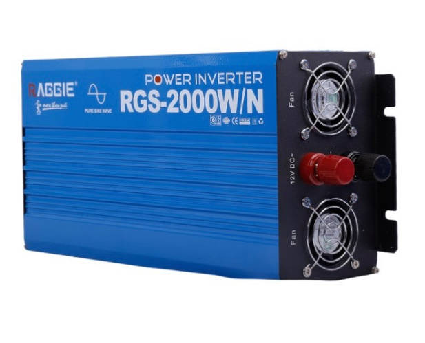 Перетворювач напруги Pure Sine Wave RGS-2000W 12V інвертор із чистою ...