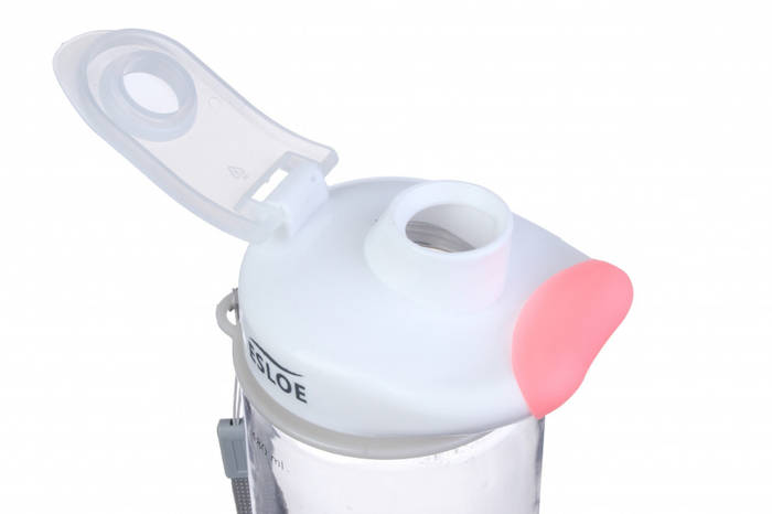 Бутылка для воды Бесконтактная Esloe pink 500 мл Розовая (7300048) (ID ...
