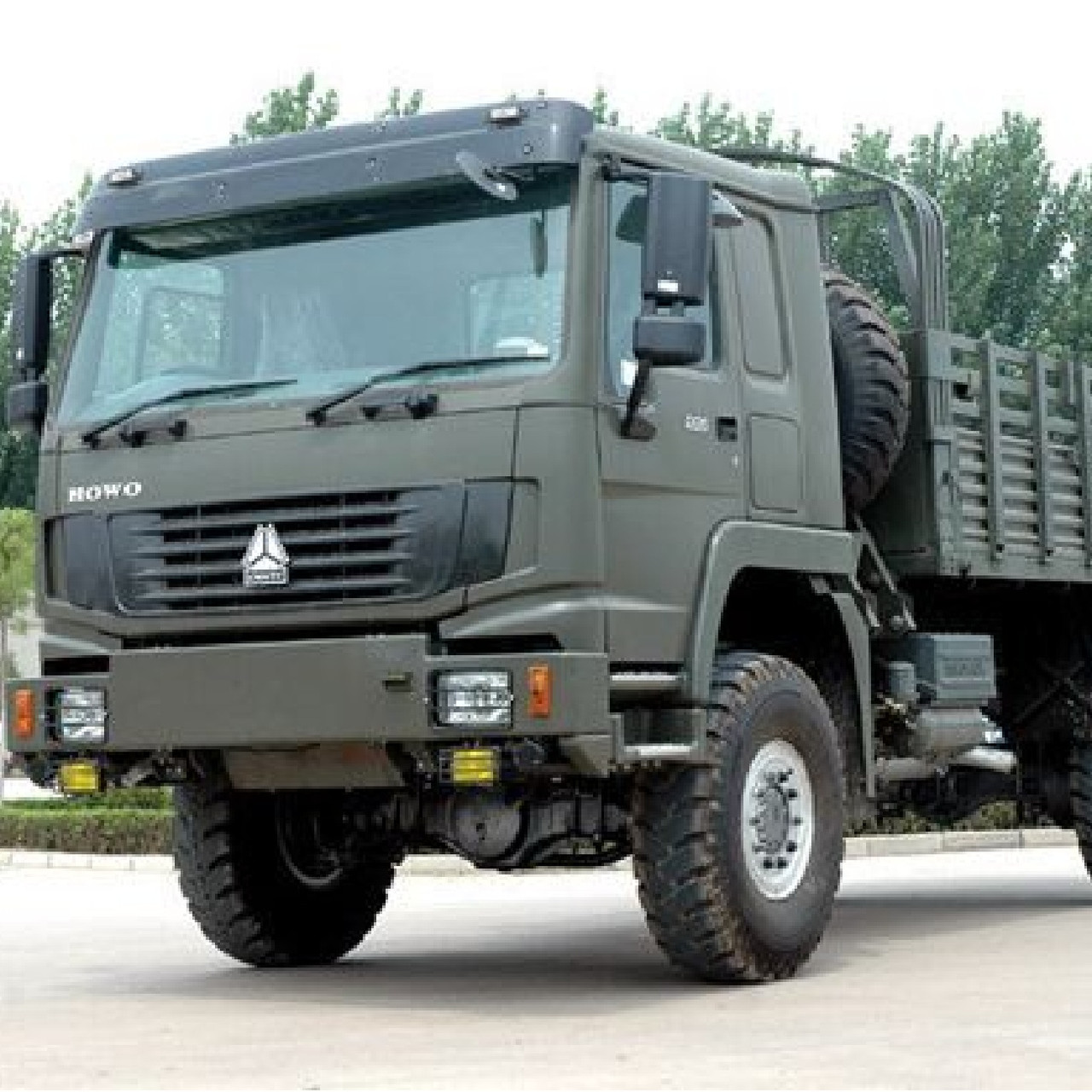 Полноприводный грузовой автомобиль SINOTRUK HOWO 4x4 (ID#1740330810 ...