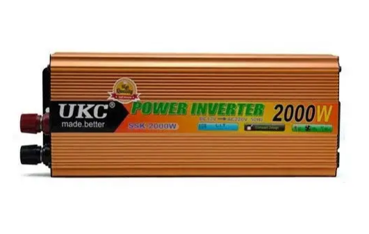 Купить Автомобильный преобразователь напряжения UKC Power inverter 12V-220V 2000W, цена 5399 ...