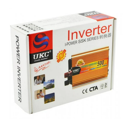 Инвертор автомобильный преобразователь UKC 500W AC/DC 12 - 220 V, цена 2517.78 грн — Prom.ua (ID ...