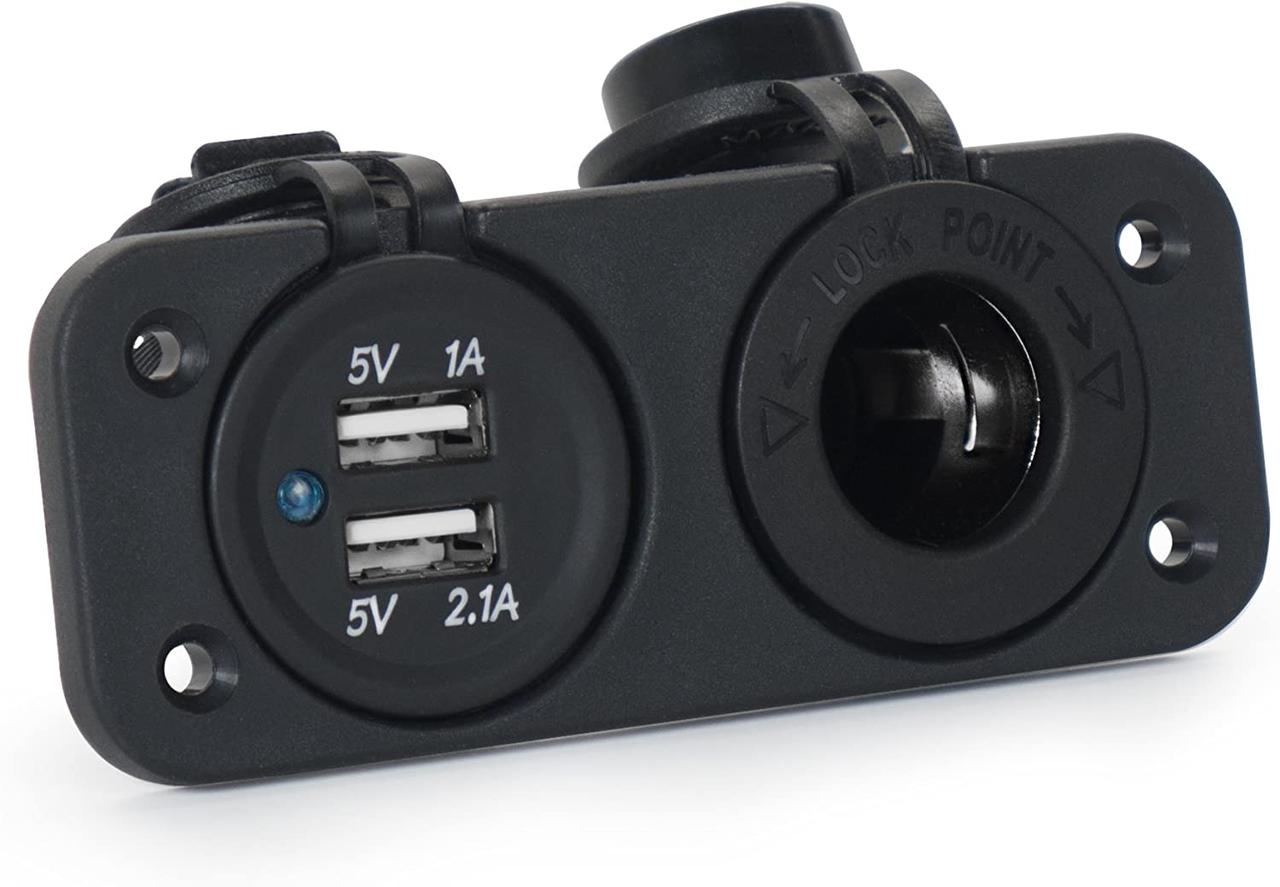 RV USB Разъем 12V Двойной Разъем Питания и RV Прикуриватель — Купить ...
