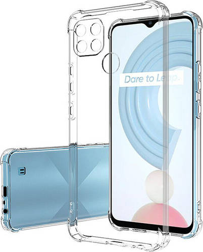 Прозрачный чехол MultiCam Realme C21 (усиленный углами) (Реалми С21 ...