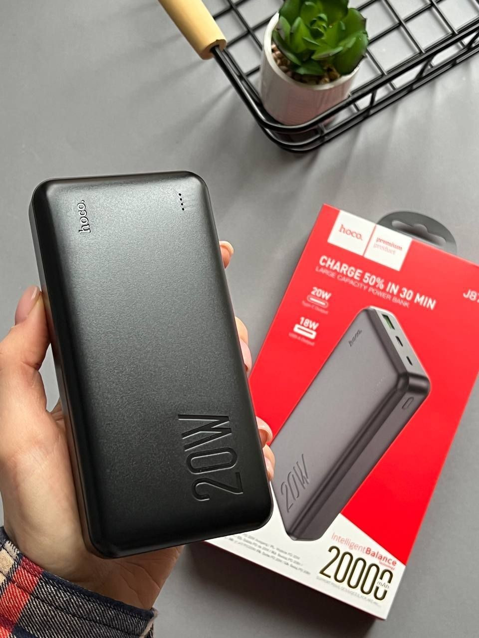 Power Bank Hoco J87A Tacker 20000 mAh (Чорний), ціна 2299 грн — Prom.ua ...