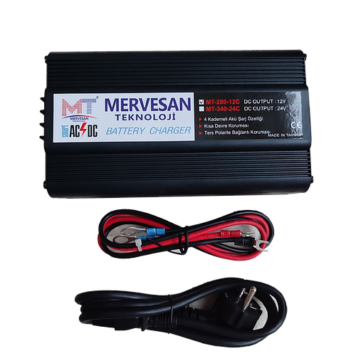 Зарядное устройство Mervesan MT-280C-12C для аккумулятора 12V-10A/20A Рекомендовано для АКБ от ...