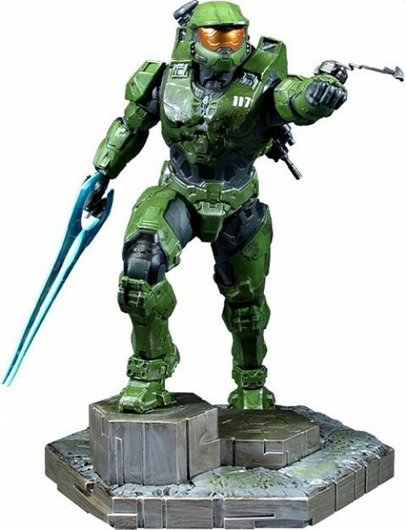 Фигурка Halo Infinite Master Chief W Grappleshot (Dark Horse, Высота 26 ...