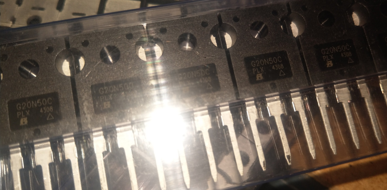 SiHG20N50C оригинал MOSFET транзистор N-канал 500В 20А TO247: продажа ...