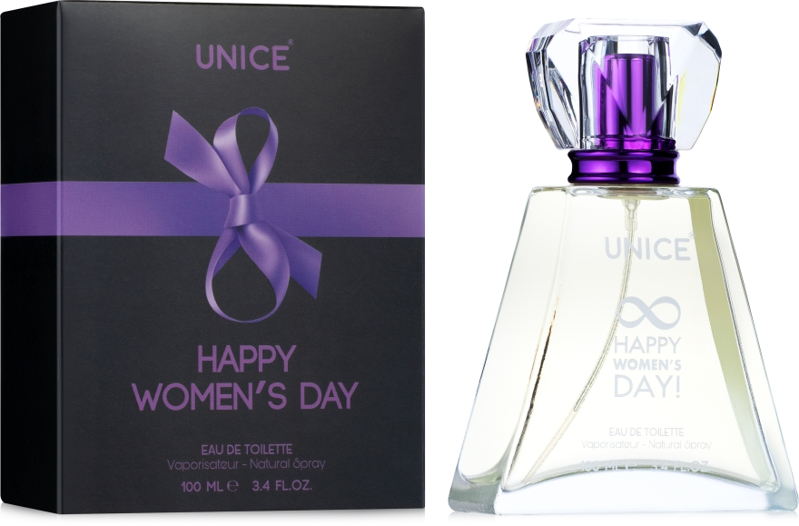 Жіноча Туалетна Вода Unice Happy Women`s Day Фіолетова — Купить ...