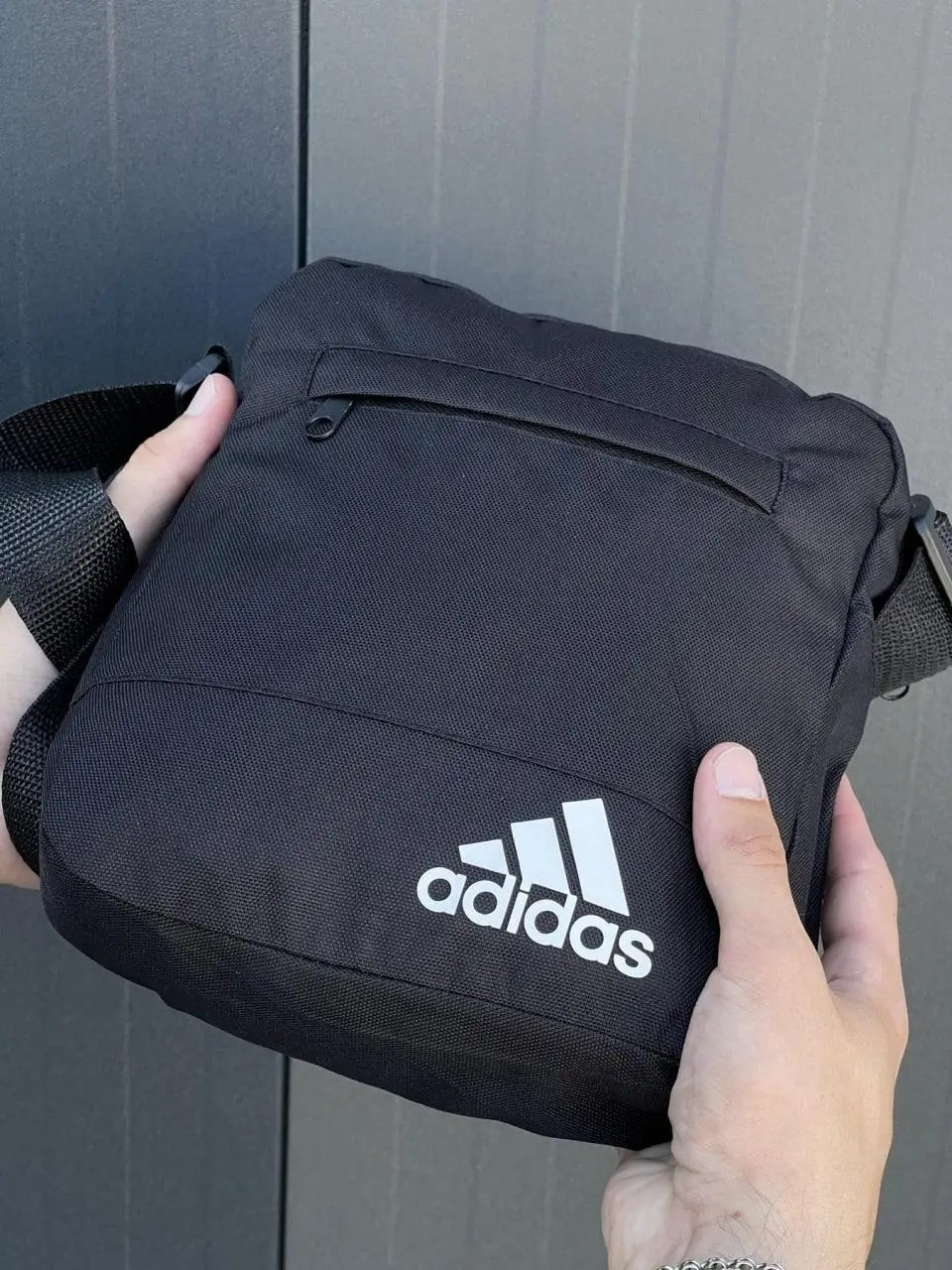 Барсетка мужская Adidas черная | Мессенджер сумка через плече адидас ...