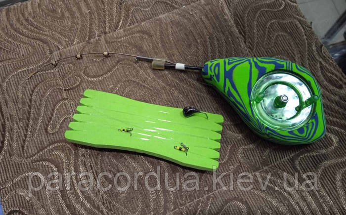 Зимняя удочка (готовая) для ловли на гирлянду ( в отвес) (ID#1104777018 ...