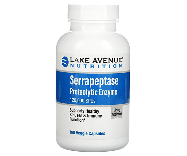Серрапептаза Lake Avenue Nutrition (Serrapeptase Proteolytic Enzyme ...