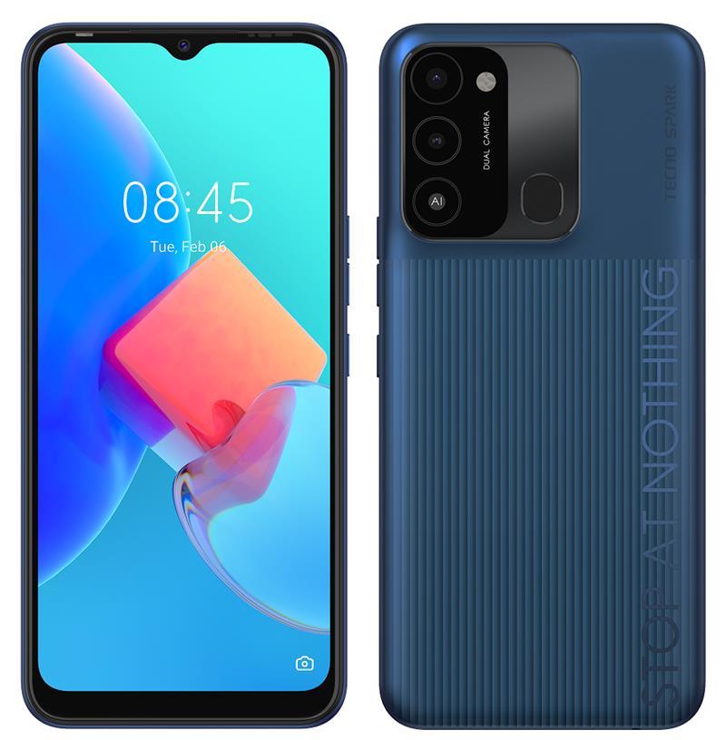 Смартфон TECNO Spark Go 2022 (KG5m) 2/32GB Atlantic Blue — Купить Недорого на Bigl.ua (1742184760)