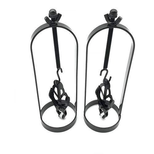 Stainless Steel Clover Clamp Nipple Stretcher (PAIR) BLACK | Puls69 (ID ...