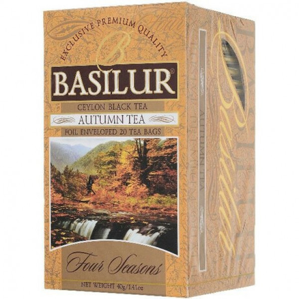 Чай BASILUR Autumn Tea Осінній - Пори Року 25 Х 2 Г — Купить Недорого ...