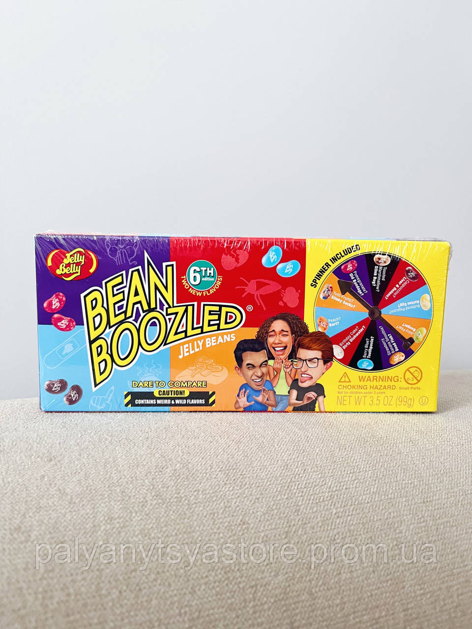 Цукерки Bean Boozled Бін Бузлд З Рулеткою 99г Jelly Belly 6th — Купити ...