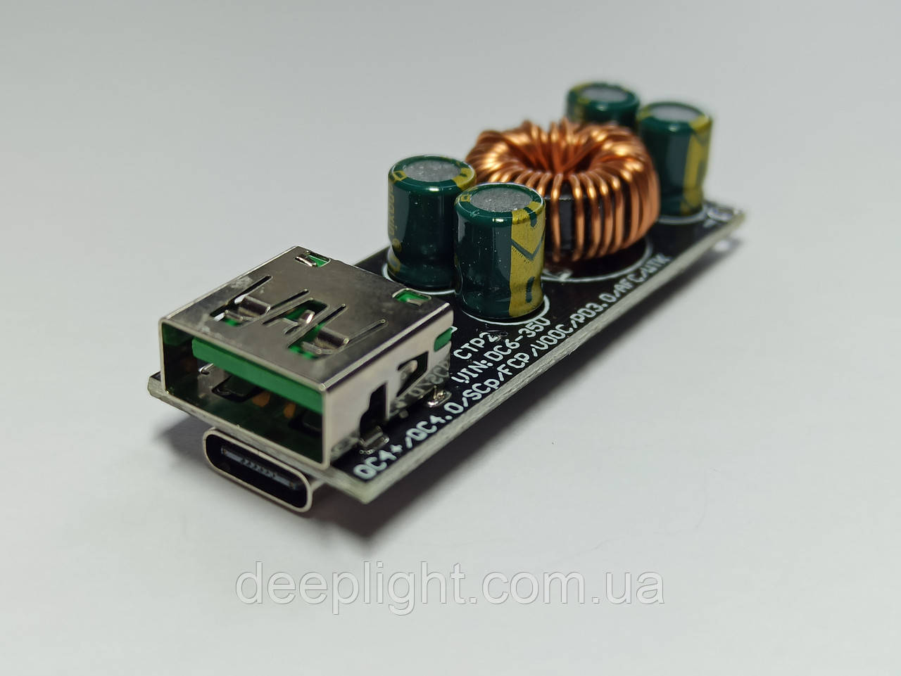 Купити 100w Pd3 0 Qc4 понижувальний модуль швидкого заряджання Sw3518 6 35v для ноутбука або