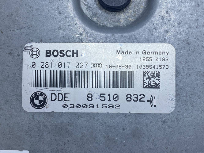 Купить Электронный блок управления BMW E90/E91 0281017027 / 0 281 017 ...