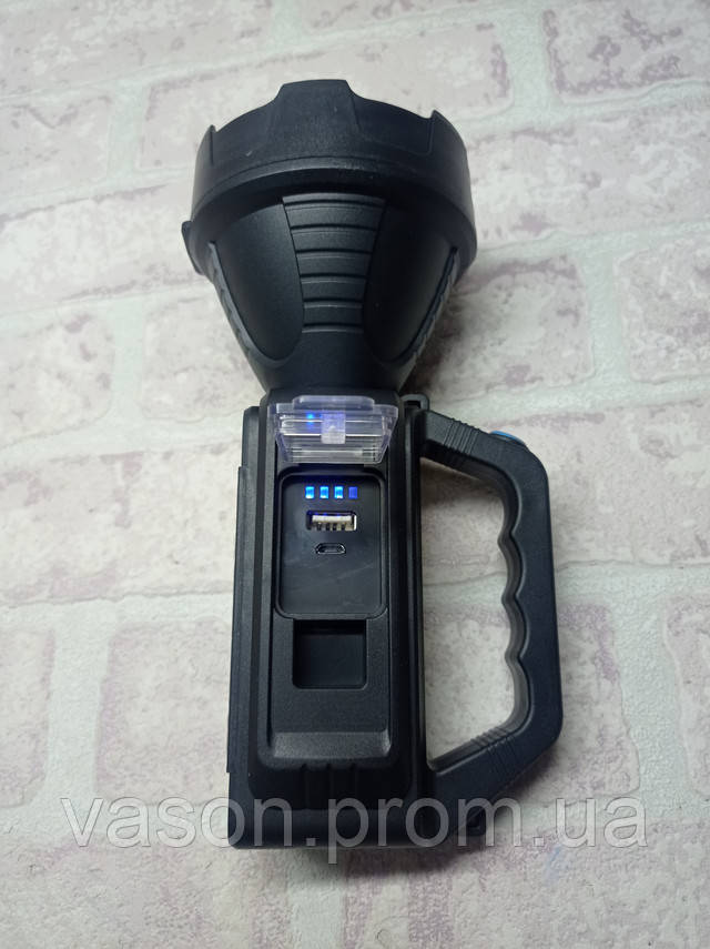Фонарик Ручной Аккумуляторный Кемпинговый Фонарь с USB Зарядкой ...