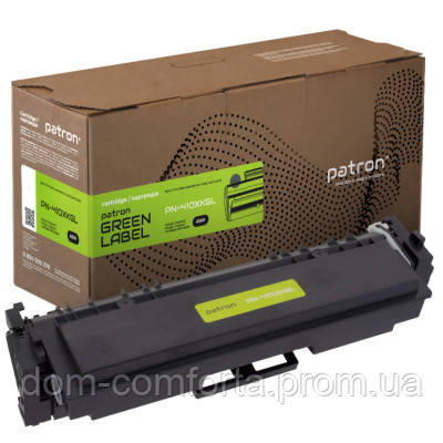 Картридж Patron HP 410X (CF410X) black Green Label (PN-410XKGL), цена ...