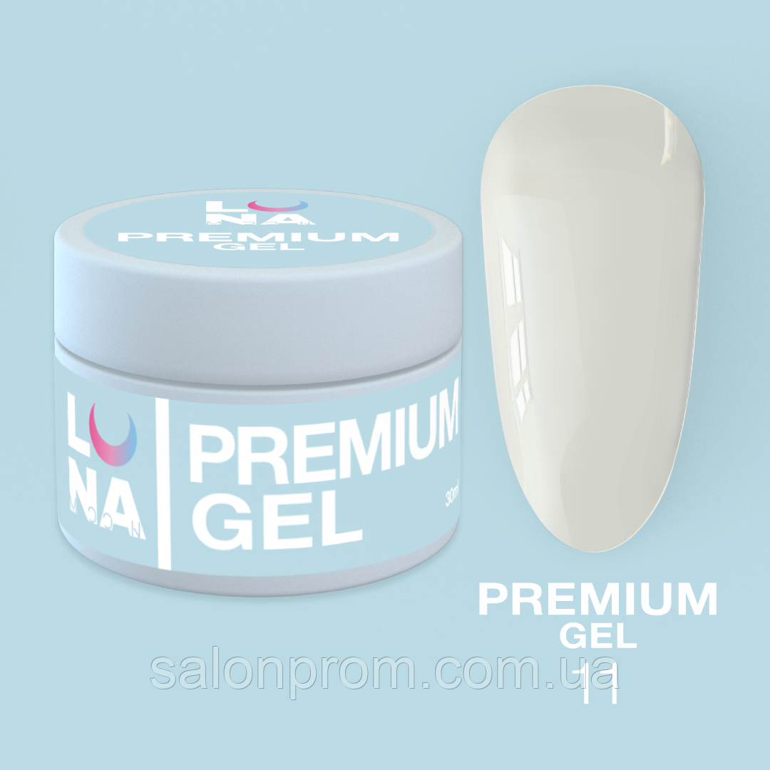 Luna Gel Premium № 11 NEW - Камуфлирующий Гель, 30 Мл — Купить Недорого ...