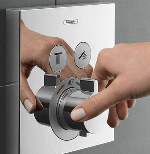 Купить Душевая система скрытого монтажа hansgrohe Raindance Select E с ...