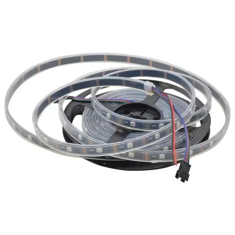 SMART-лента, 5 В, 30 д/м, RGB, IP67 (ПВХ профиль), SMD 5050, WS 2813 ...