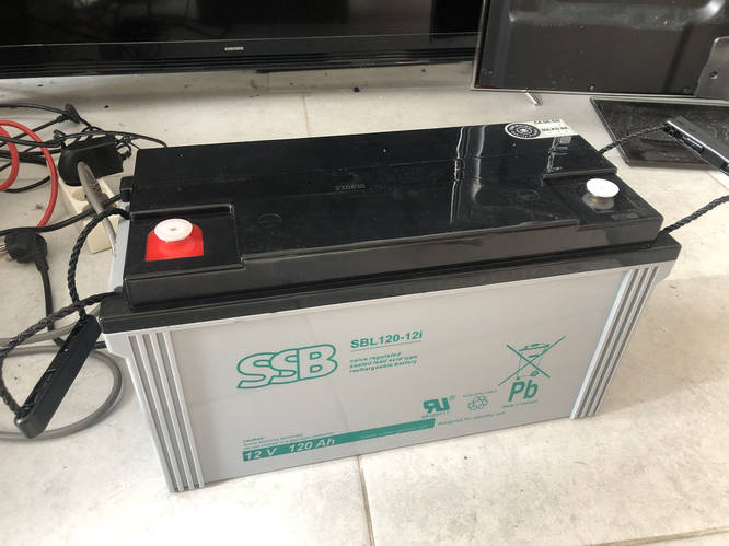 Акумуляторна батарея SSB Battery SBL120-12i(sh) AGM 12V 120Ah (C10), ціна 14400 грн — Prom.ua ...