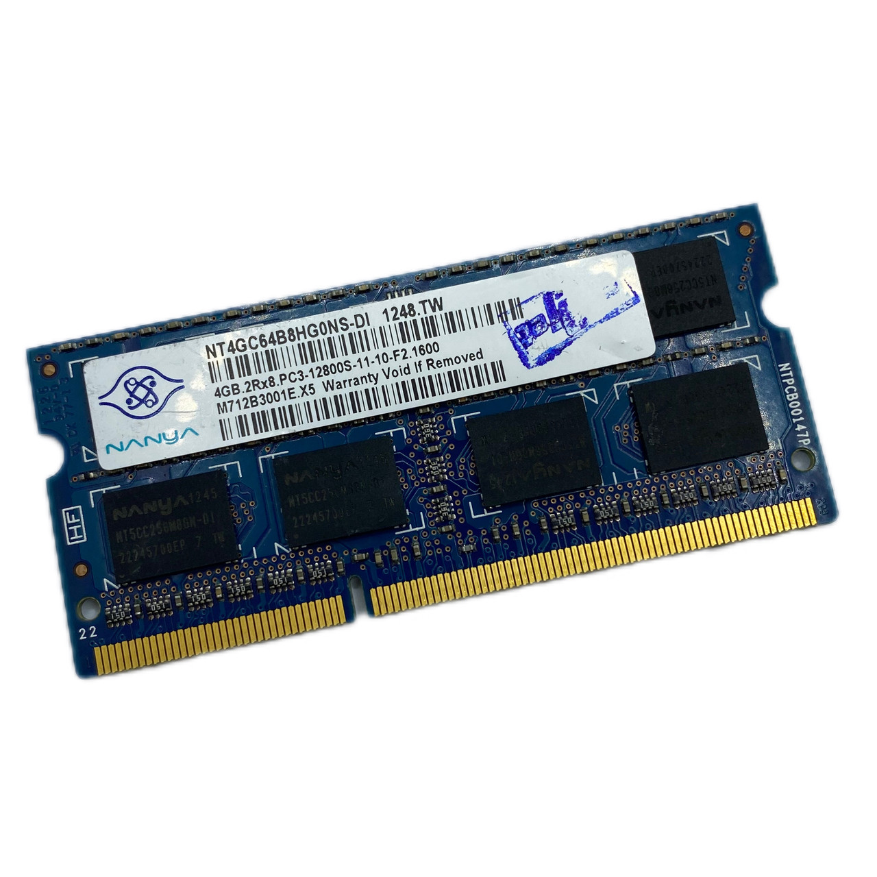 Оперативна память для ноутбука Sodimm Nanya Ddr3 4gb 1600mhz Pc3
