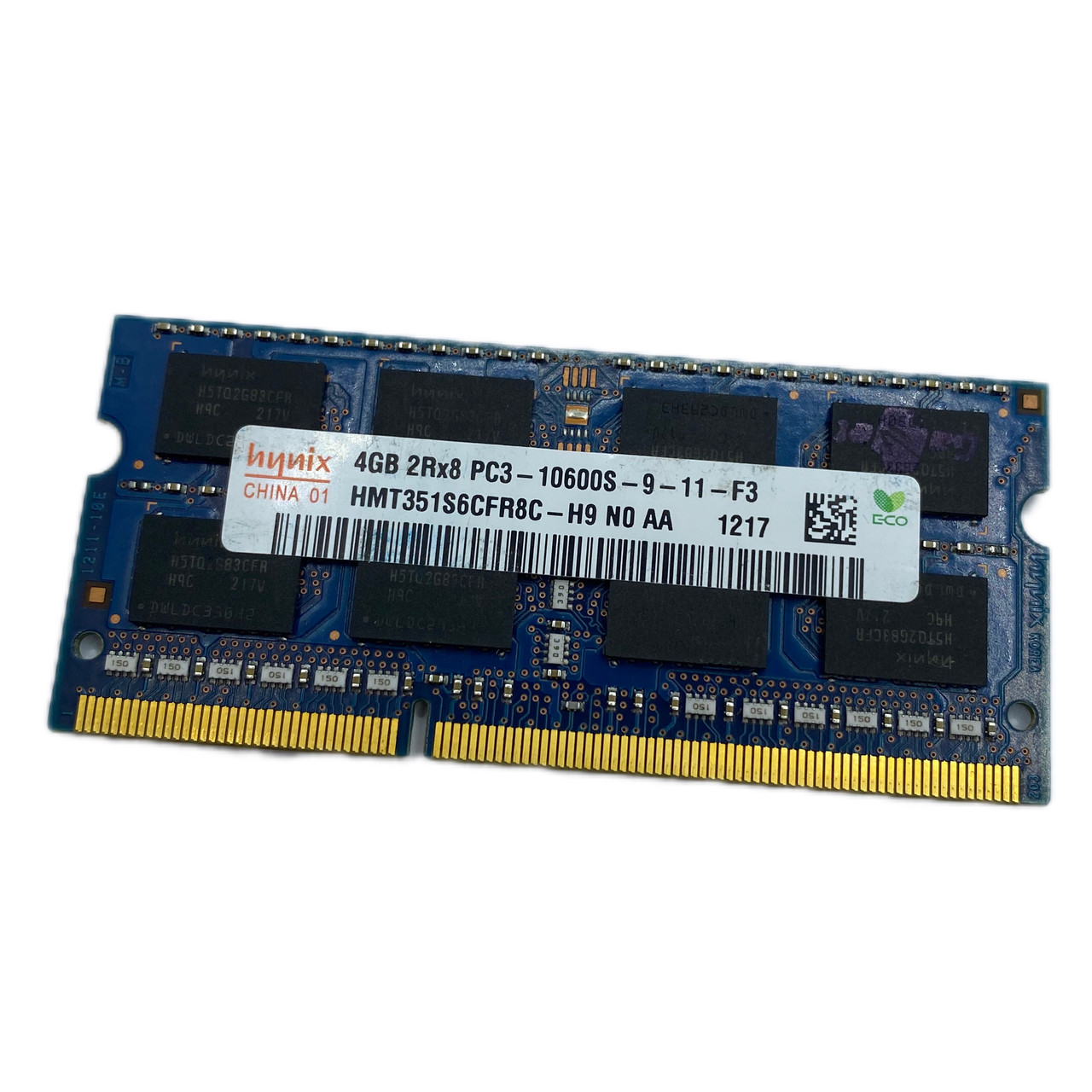 Оперативна пам'ять Hynix DDR3 SO-DIMM 4Gb (HMT351S6CFR8C-PB) Б/У, цена 430 грн — Prom.ua (ID ...