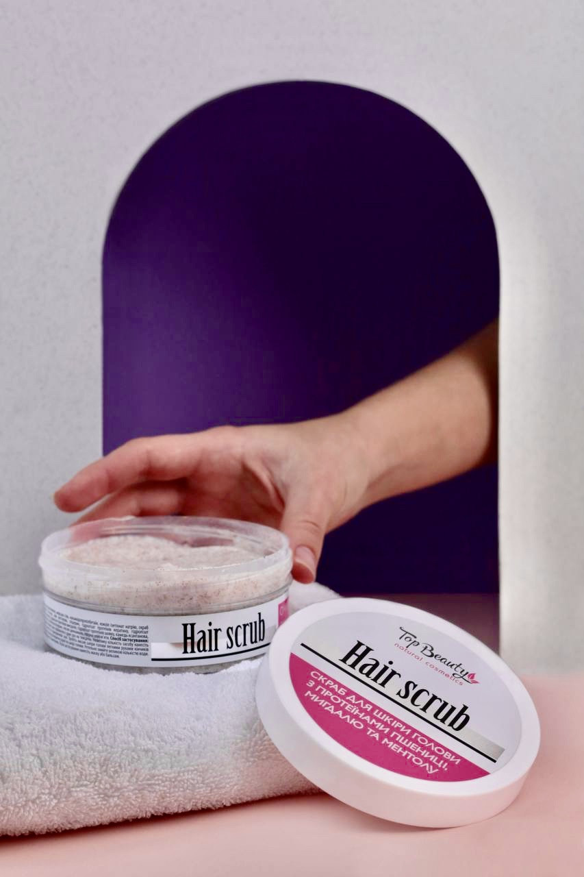 Купить Hair Scrab top beauty Скраб для волос, цена 210 ₴ — Prom.ua (ID ...
