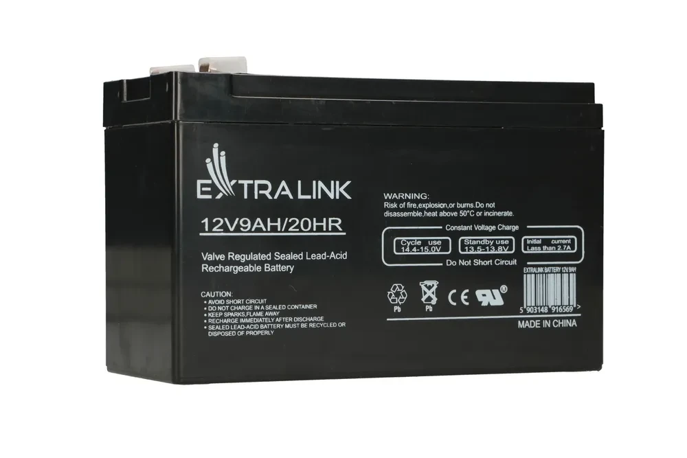 Аккумулятор 12В 9А/ч Extralink — Купить Недорого на Bigl.ua (1743099163)