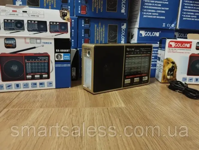 Купити Радіоприймач Golon RX-8866 портативний динамік / радіо / колонка ...