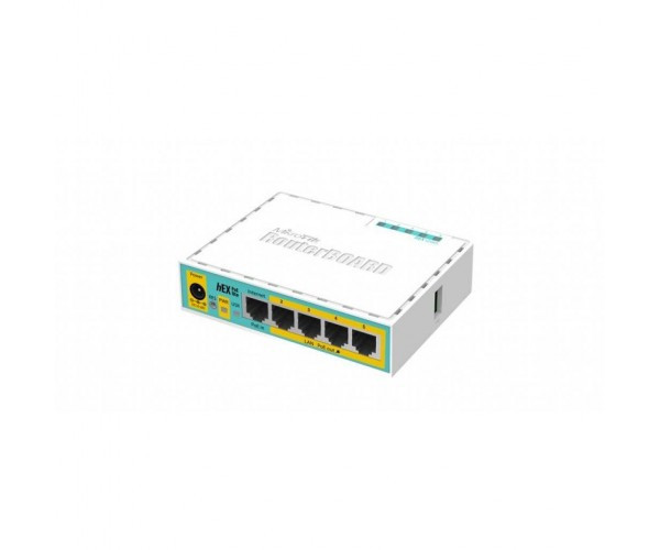 Маршрутизатор Mikrotik RB750UPr2 HEX PoE Lite With 650MHz CPU, 64MB RAM ...