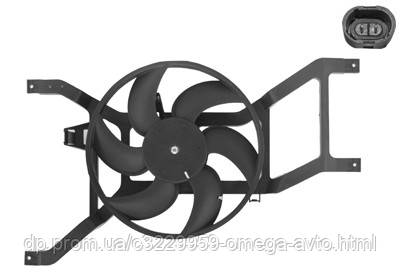 Вентилятор радиатора охлаждения Sandero 08+/ Logan (пр-во Van Wezel ...