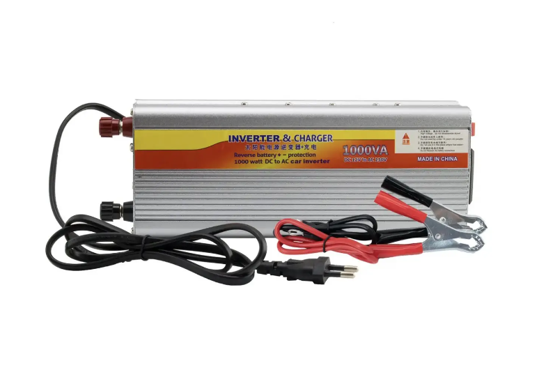 Инвертор напряжения 12V 220V 1000W + зарядное аккумулятора 10 ампер ...