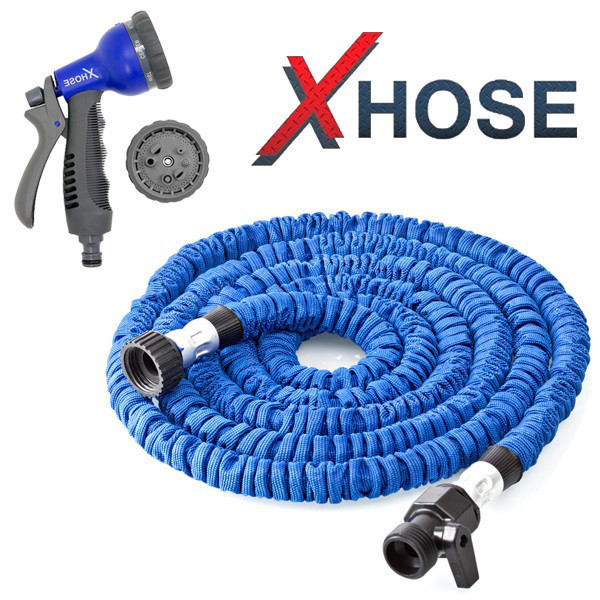 Садовый Шланг для Полива Xhose 30 Метров 100ft с Распылителем 30м