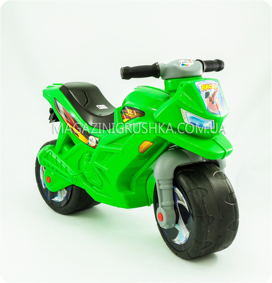 Мотоцикл-толокар «Орион» (зеленый) от Интернет-магазина игрушек для ...