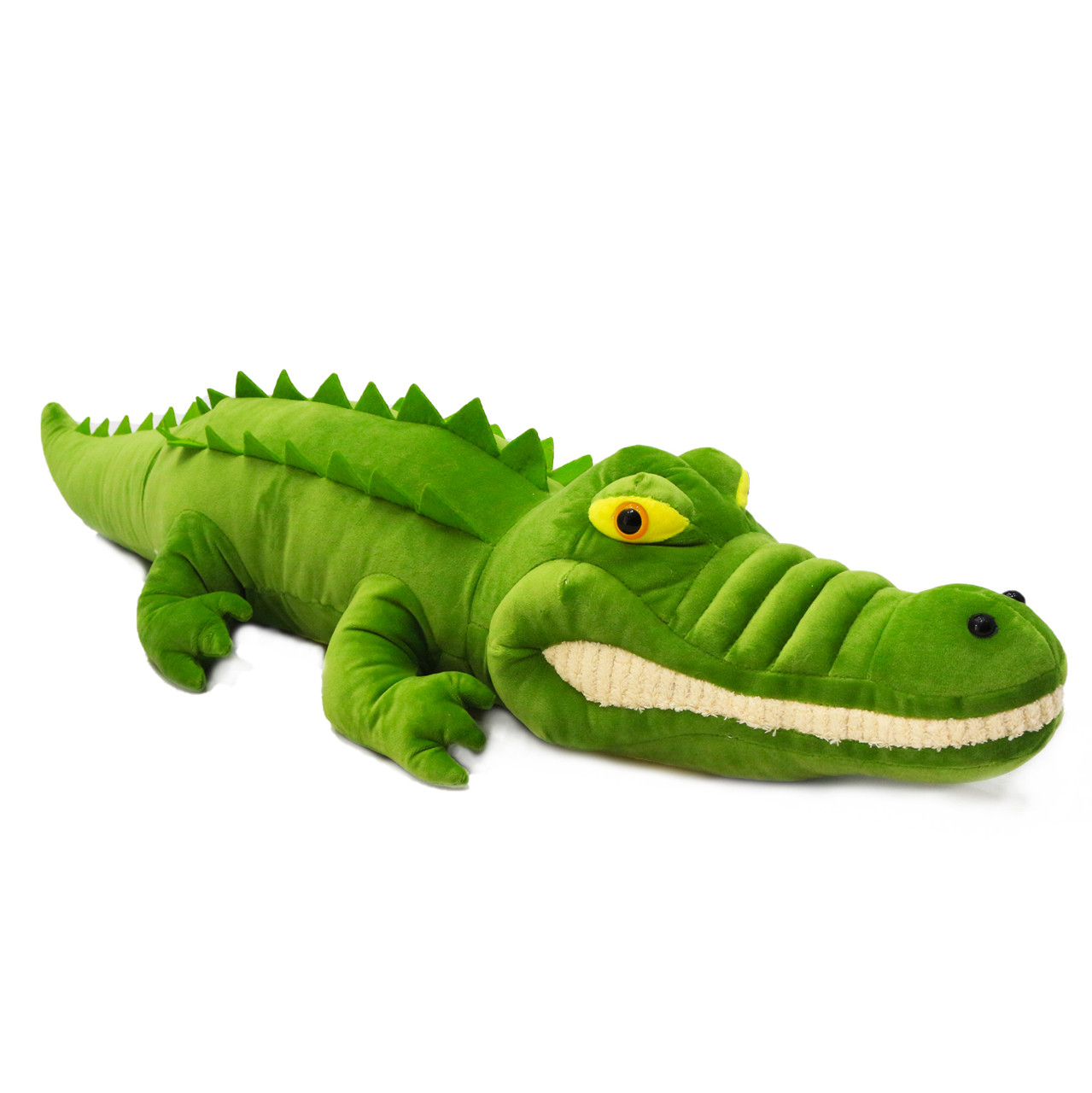 Мягкая игрушка «Крокодил Зоо 1» Kinder Toys , мех искусственный ...