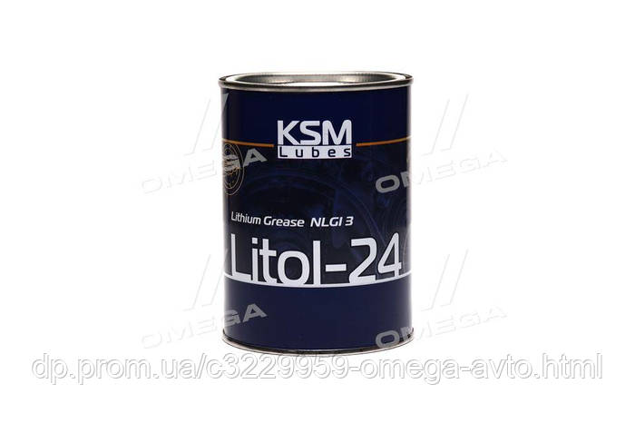 Смазка Литол-24 гост Экстра КСМ-ПРОТЕК банка 0,8кг код 4102861093 (ом ...