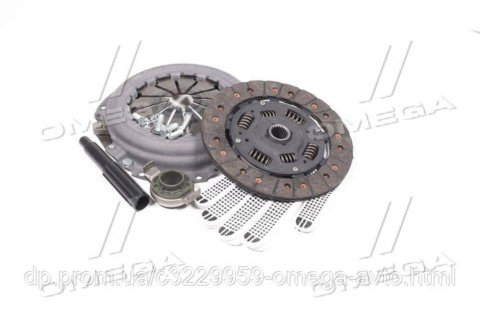 Комплект сцепления ВАЗ 2170 (диск нажим.+вед.+подш.) (RIDER) 21703 ...