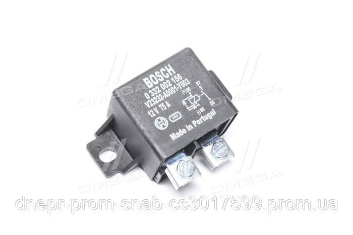 Купити Коммутацион реле потужності ГАЗ (Bosch)снд 0332002156 (skl-dp ...