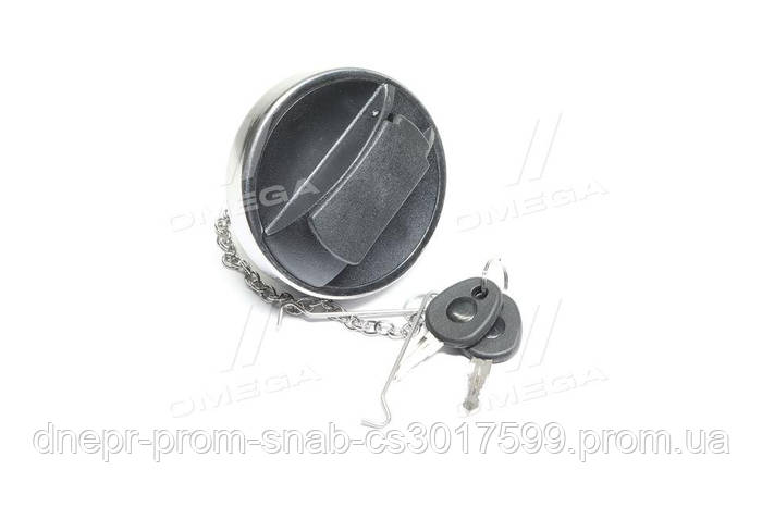 Крышка бака топливного SCANIA (пластик с метал. ободом) 60мм. (с ключем ...