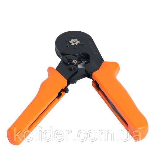 Кримпер клещи для обжима опрессовки наконечников 0.25-6мм2 HSC8 6-6 ...
