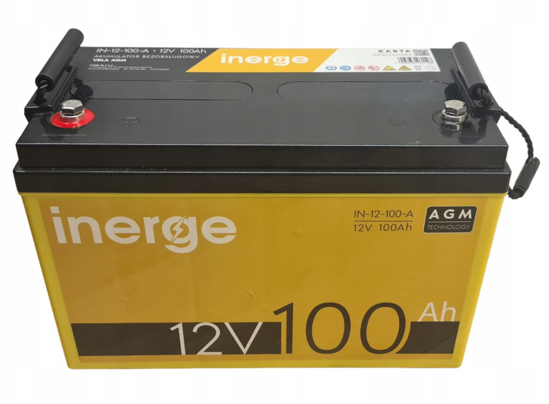 Акумулятор AGM 12V 100Ah (Доставка з Польщі), цена 7420 грн — Prom.ua ...