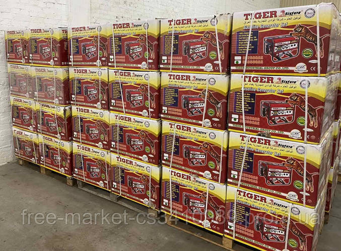 Купить Бензиновый генератор Tiger EC 3500 АS 2.7 кВт, цена 11210 грн ...