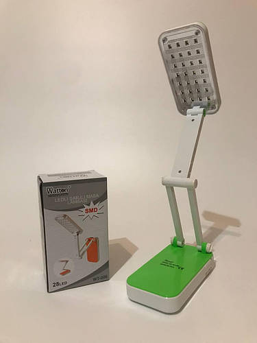 Світлодіодна акумуляторна настільна Led лампа трансформер Watton WT 006 зелена (ID#1744057212 ...