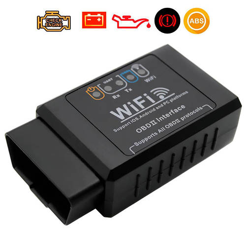 Сканер для діагностики автомобіля OBD2 ELM327 WI-FI 2714 (ID#1744073574 ...