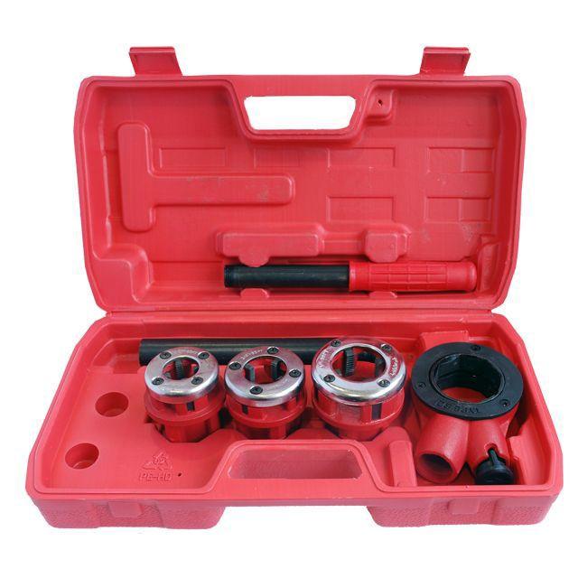 Набор плашек INTERTOOL SD-8003 клупи 3 шт. для нарезки резьбы 1/2"; 3/4"; 1" TSH TSH (ID ...