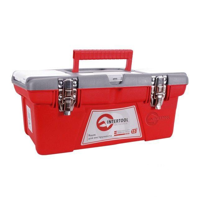 Ящик для инструмента с металлическими замками INTERTOOL BX-0513 TSH (ID#1744105105), цена: 299 ...