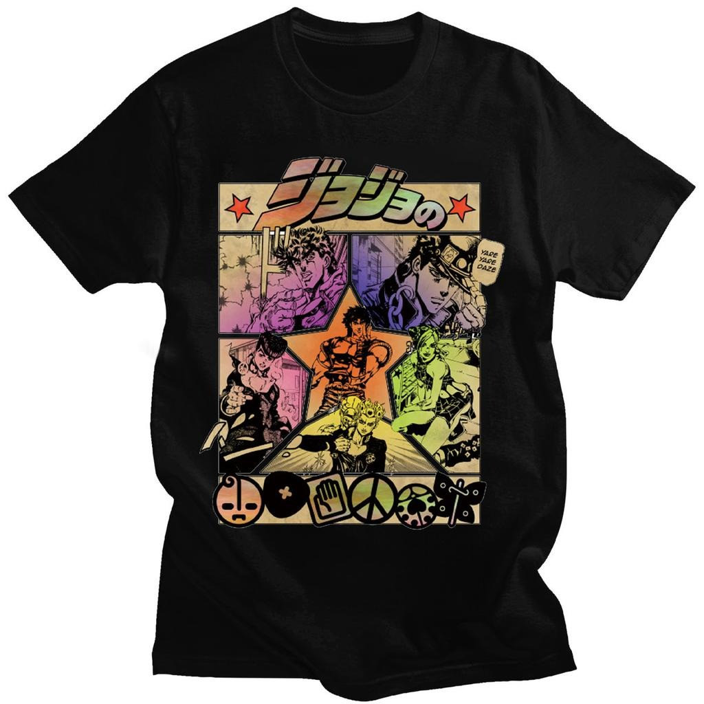 Футболка аніме JoJo манга (ID#1744234498), цена: 540 ₴, купить на Prom.ua